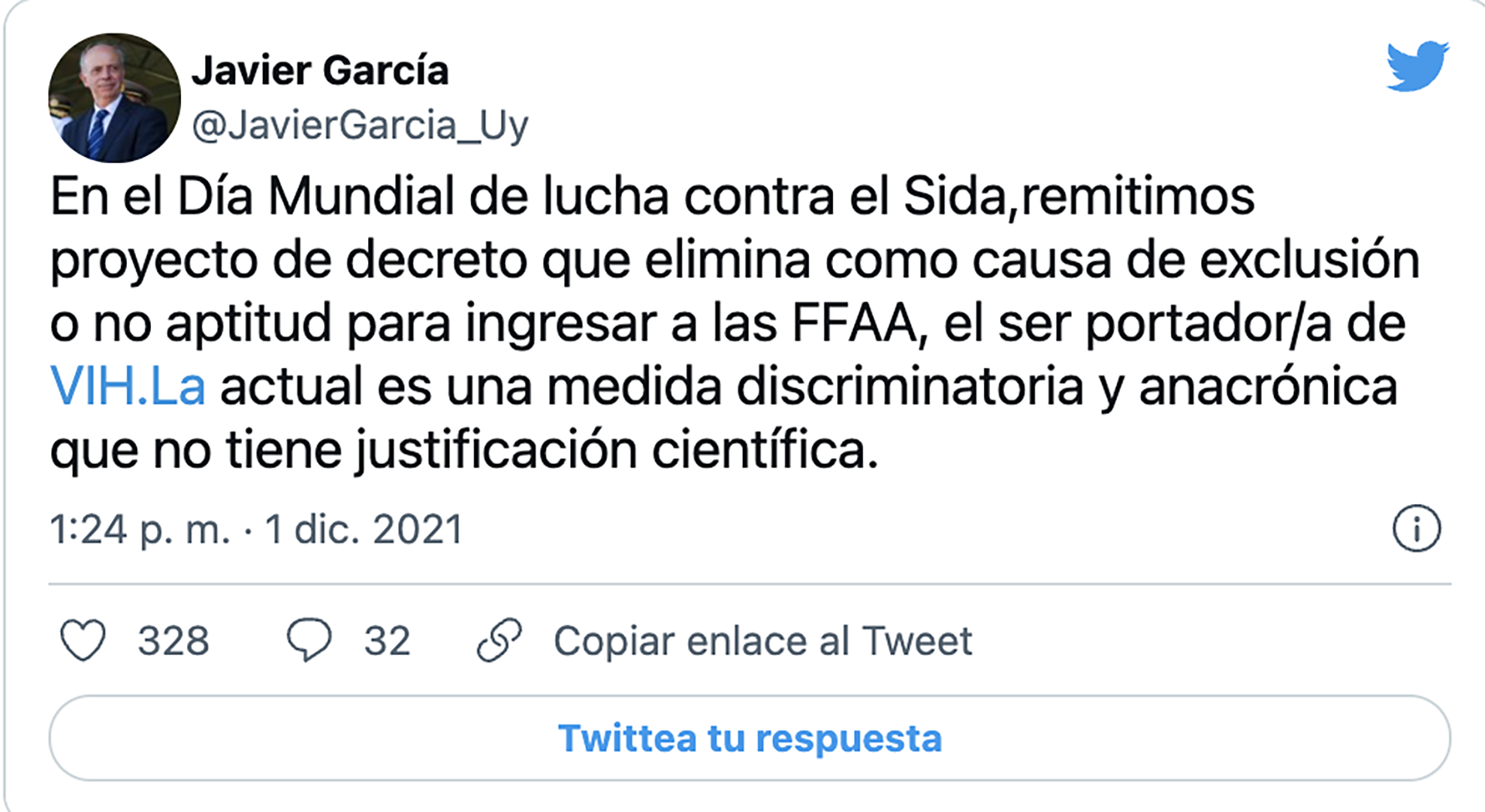 Ser Portador De Vih Dejará De Ser Un Impedimento Para Ingresar A Las