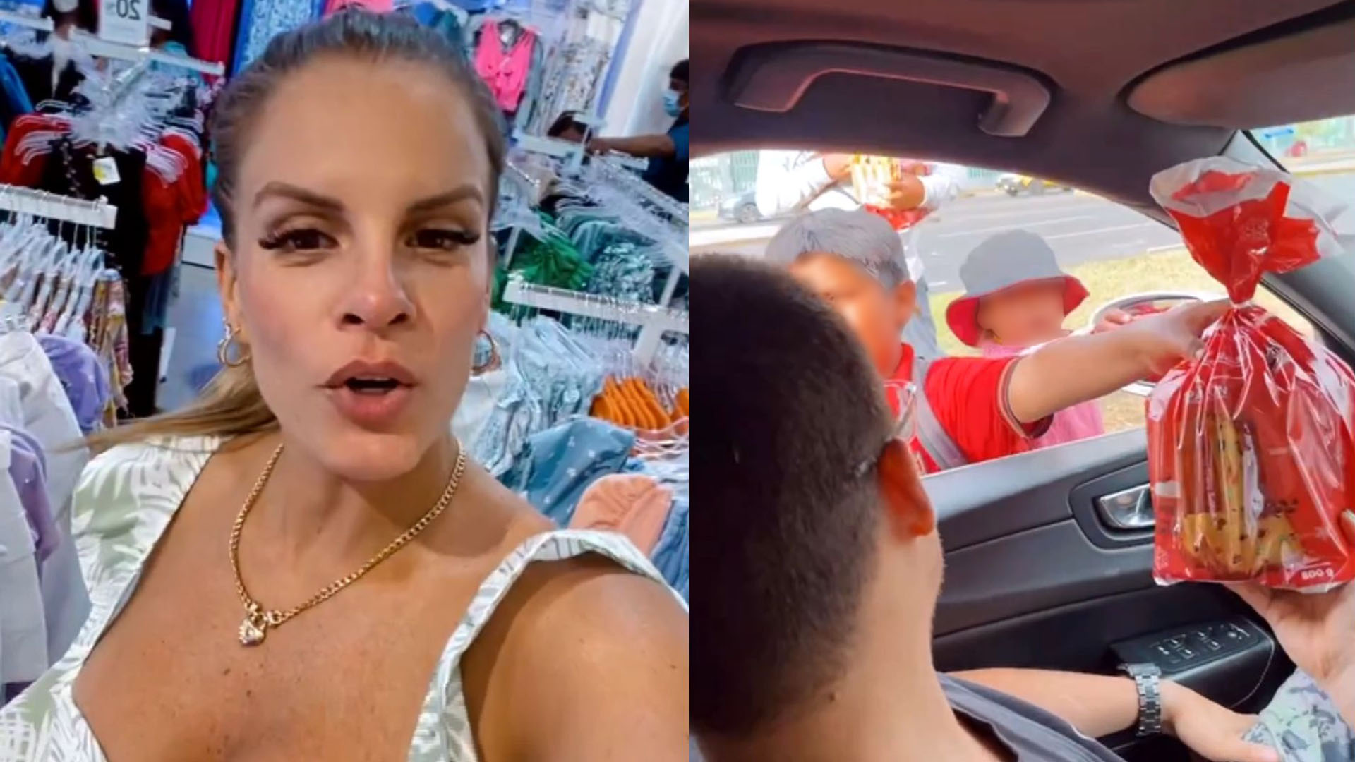 Alejandra Baigorria Regaló Panetones A Niños De Bajos Recursos