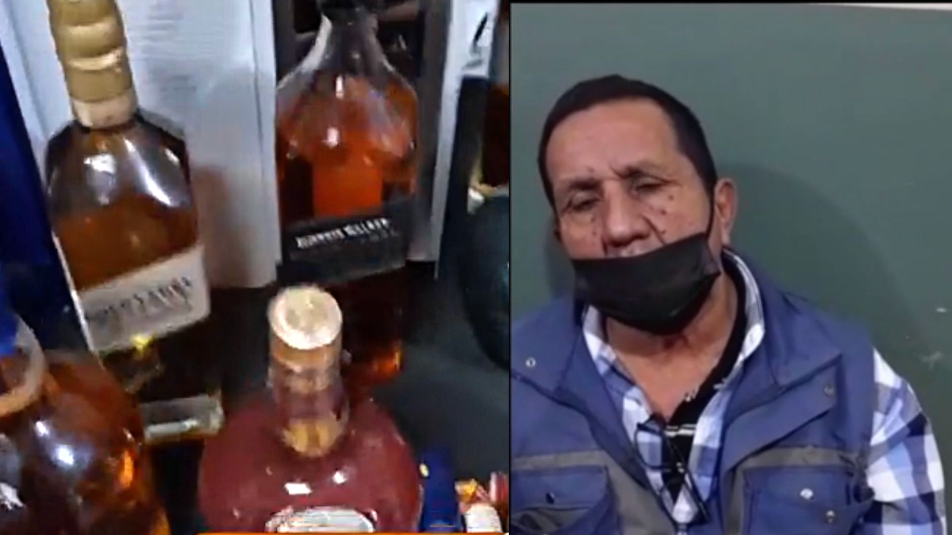 Capturan Al Alquimista Del Alcohol” Tenía Un Laboratorio Clandestino Utilizaba Empaques De