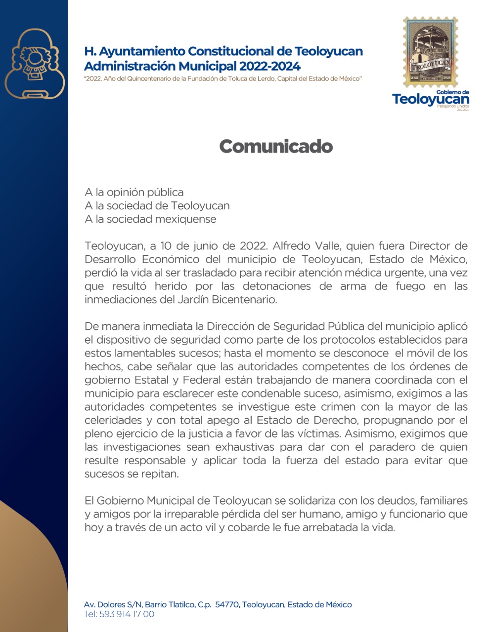 Asesinaron A Plena Luz Del Día Al Director De Desarrollo Económico De