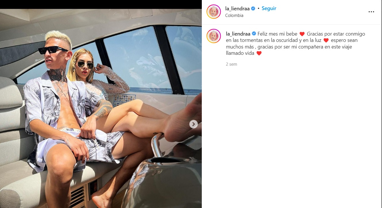 La Liendra Publicó Imagen De Desnudo Con Dani Duke Muy Parecida A Una