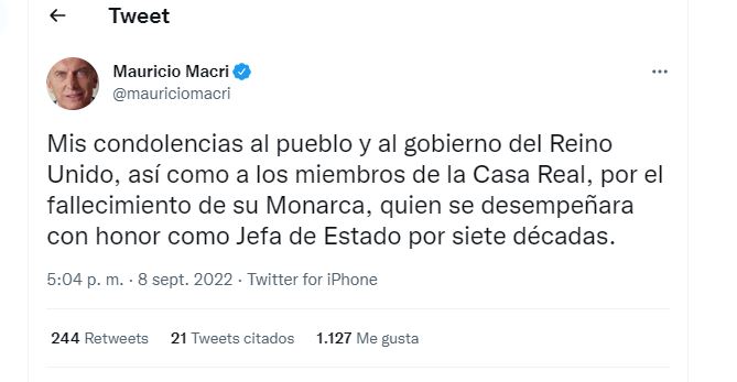 Mauricio Macri Y Otros Políticos Argentinos Se Expresaron Tras La