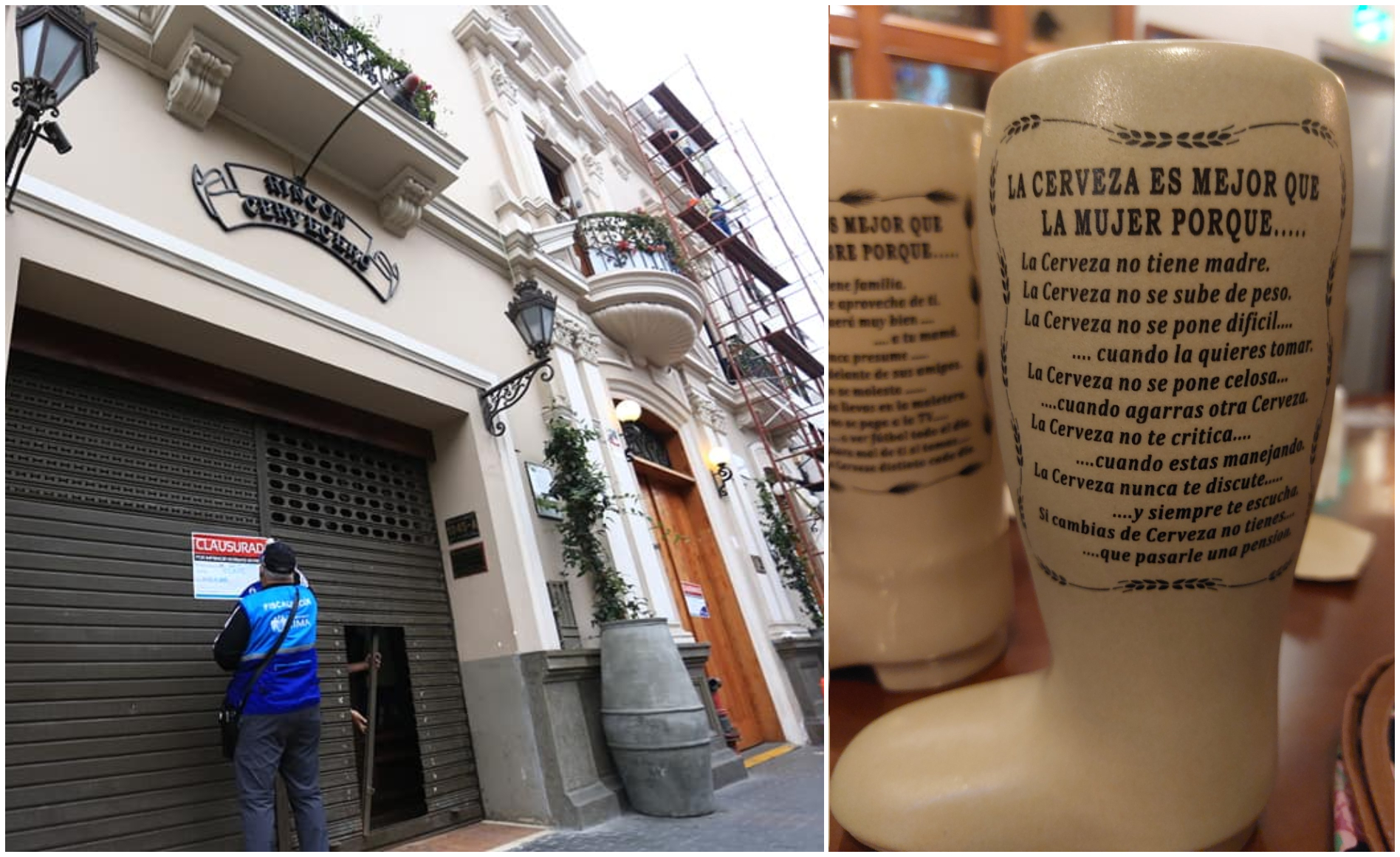 La Cerveza No Se Pone Difícil Ni Celosa” Clausuran Y Multan Al Bar Rincón Cervecero Por Usar