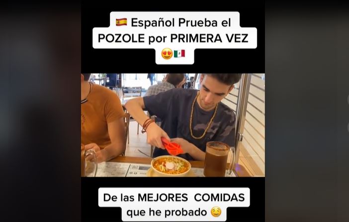 Esta Fue La Reacción De Un Español Probando Por Primera Vez Pozole En México Que Se Hizo Viral