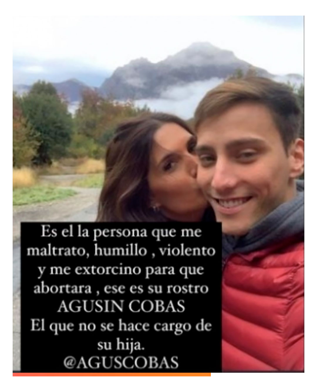 Embarazada De Seis Meses Magalí Mora Mostró La Imagen Del Padre De Su