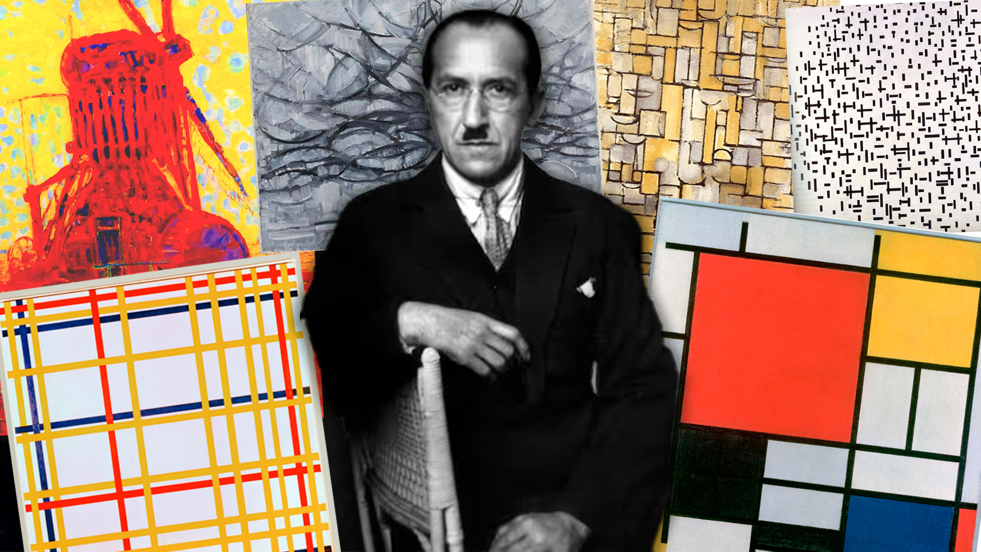Las Primeras Pinturas De Piet Mondrian El MACA Expone Una Obra Del
