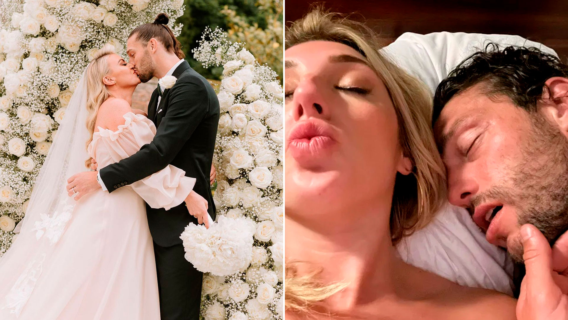 Tras El Escándalo Por La Foto Con Otra Mujer Andy Carrol Se Casó Y Le