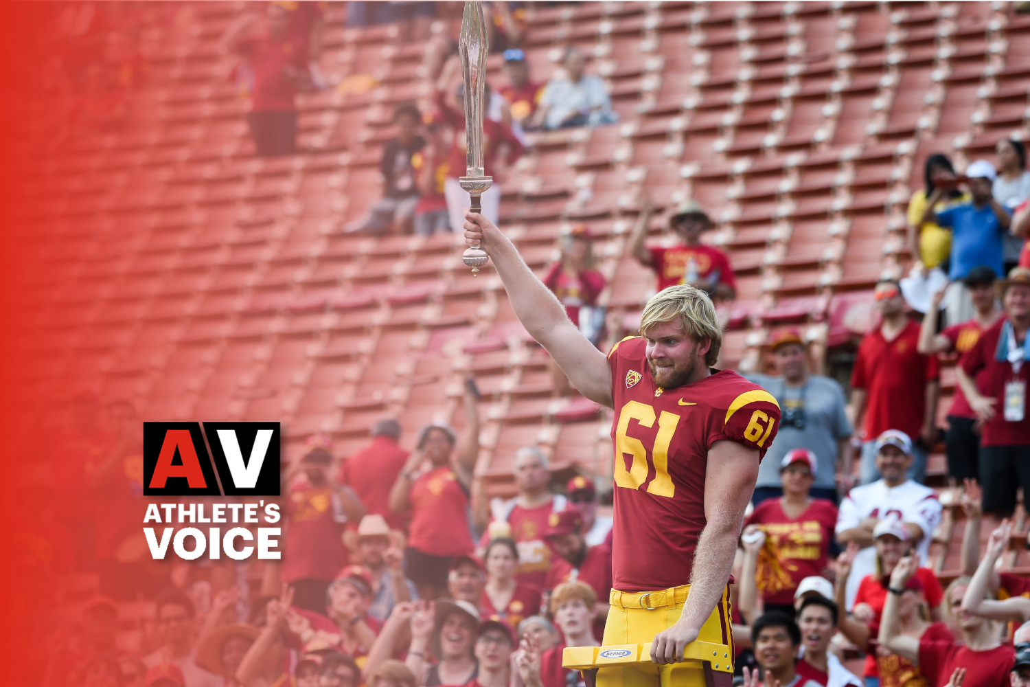 Jake Olson Futebol Jogador Cego Faz Primeiro Jogo De Futebol Americano