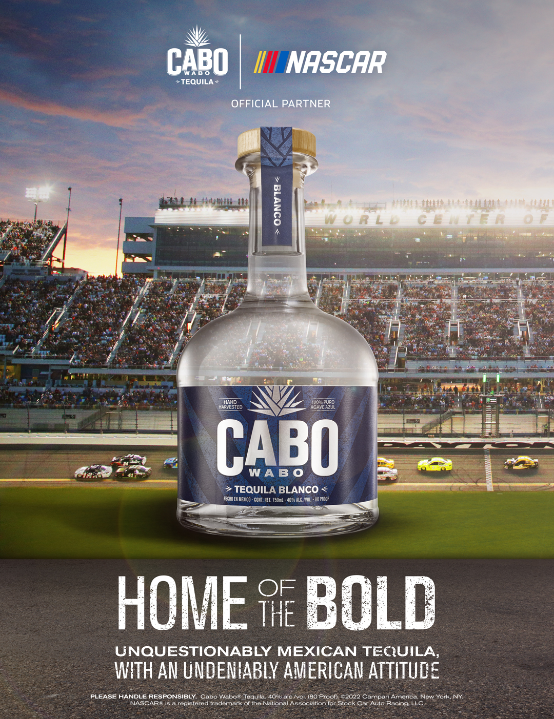 Wabo 100% Blue Weber Agave Tequila Aged In Mexico | Cabo Wabo Tequila