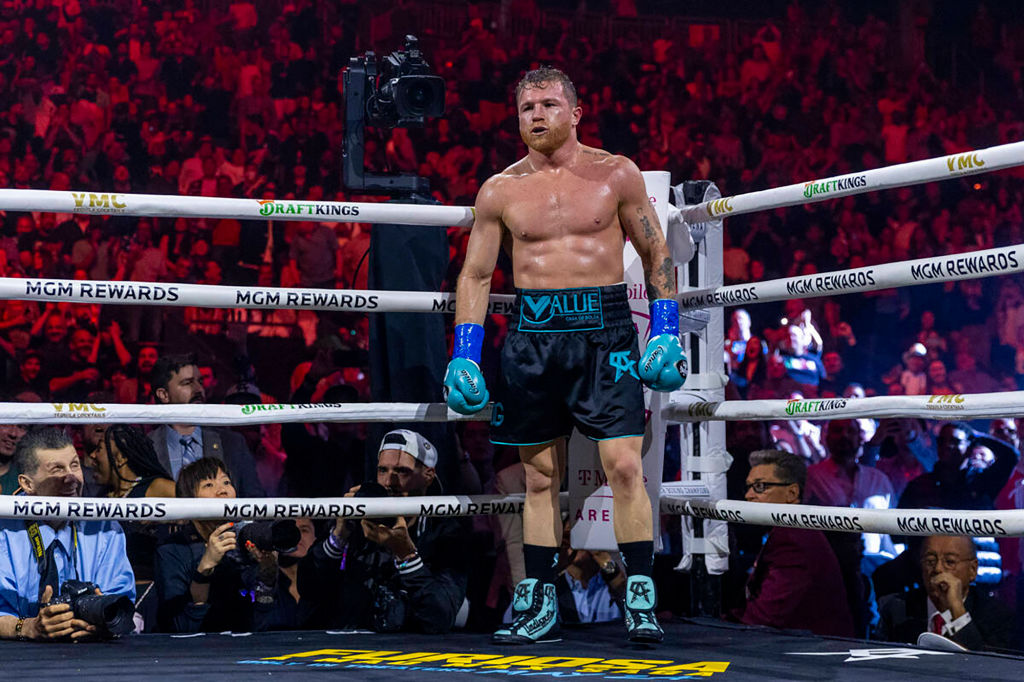 Canelo Alvarez 2024 Canelo Álvarez VS Edgar Berlanga NY Press