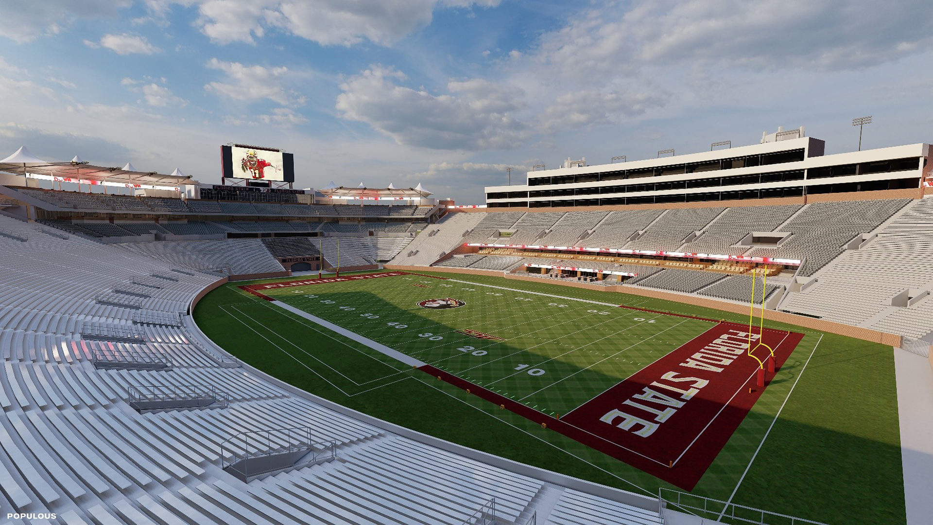 Estadio De Futebol Fsu Bobby Bowden Field At Doak S. Campbell Stadium