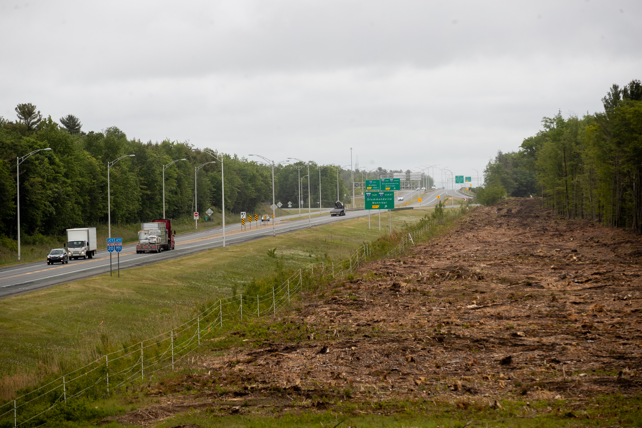 Élargissement de l’A-55: les travaux reprennent