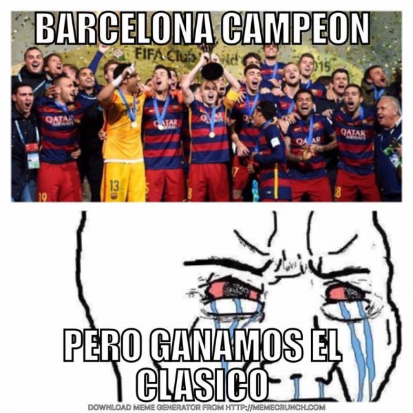 Memes De Barca Campeon