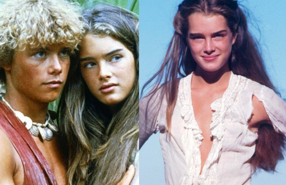 Brooke Shields Nadando En La Laguna Azul Brooke Shields Shows Off Her