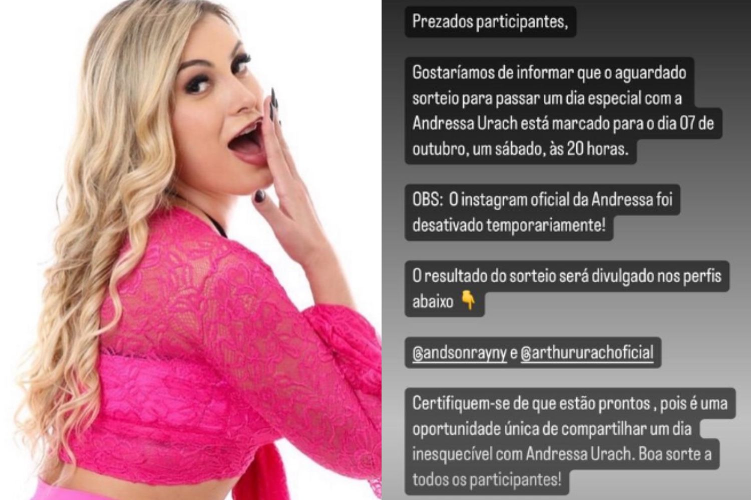 Andressa Urach Instagram
