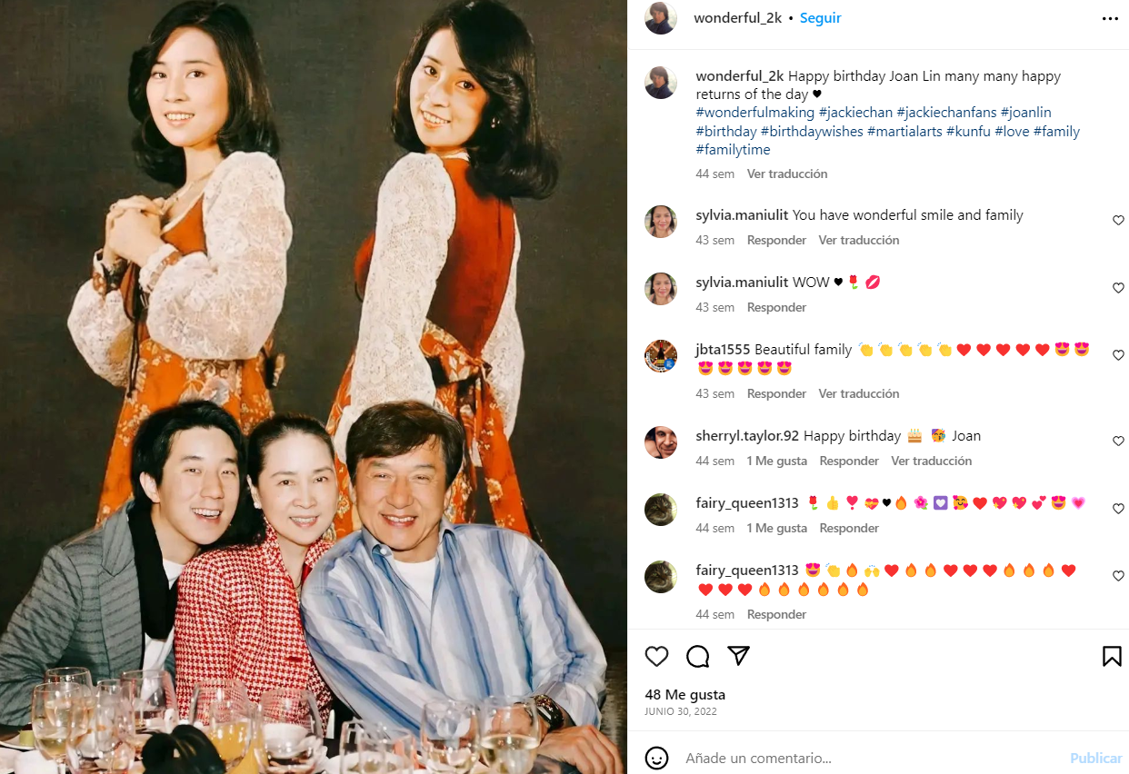 Jackie Chan Y Su Esposa Biografía De Jackie Chan (Su Vida, Historia,