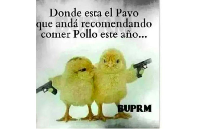 Meme Del Pavo De Acción De Gracias La Tradición Del Día Del Pavo Es