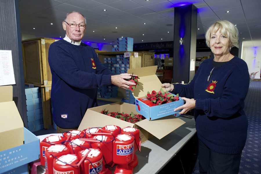 Cenotaph hosts Poppy Appeal launch - Jersey Evening Post