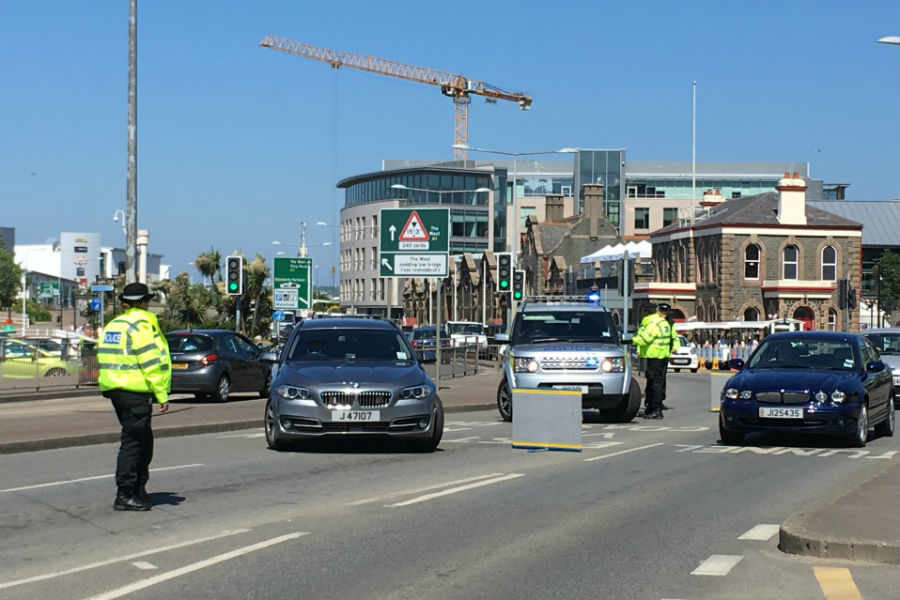 Man in hospital after fire at La Collette - Jersey Evening Post