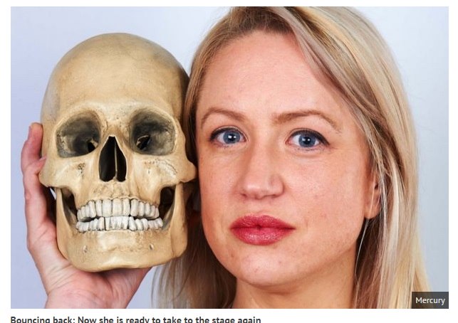 Rosto De Doenca Comedora De Carne