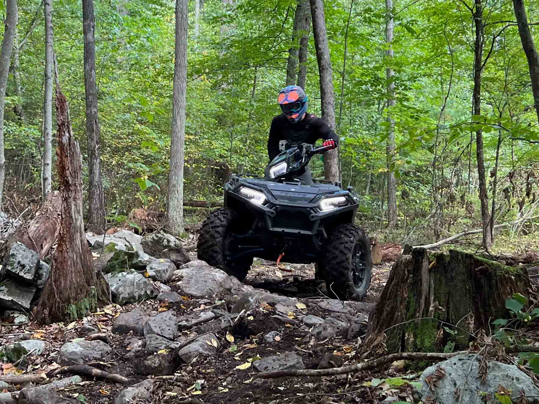 Four Wheeling Mud Puddle Splash