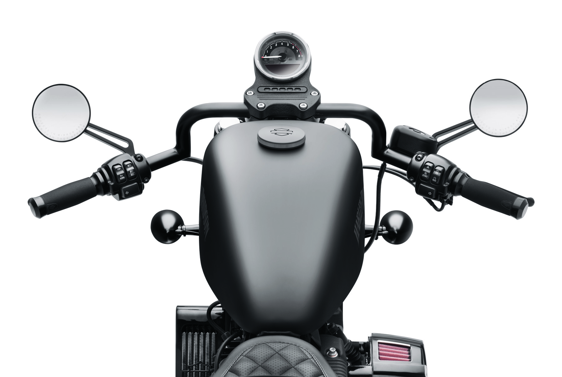 Harley Davidson With Clubman Handlebars Handlebars For Harley Davidson