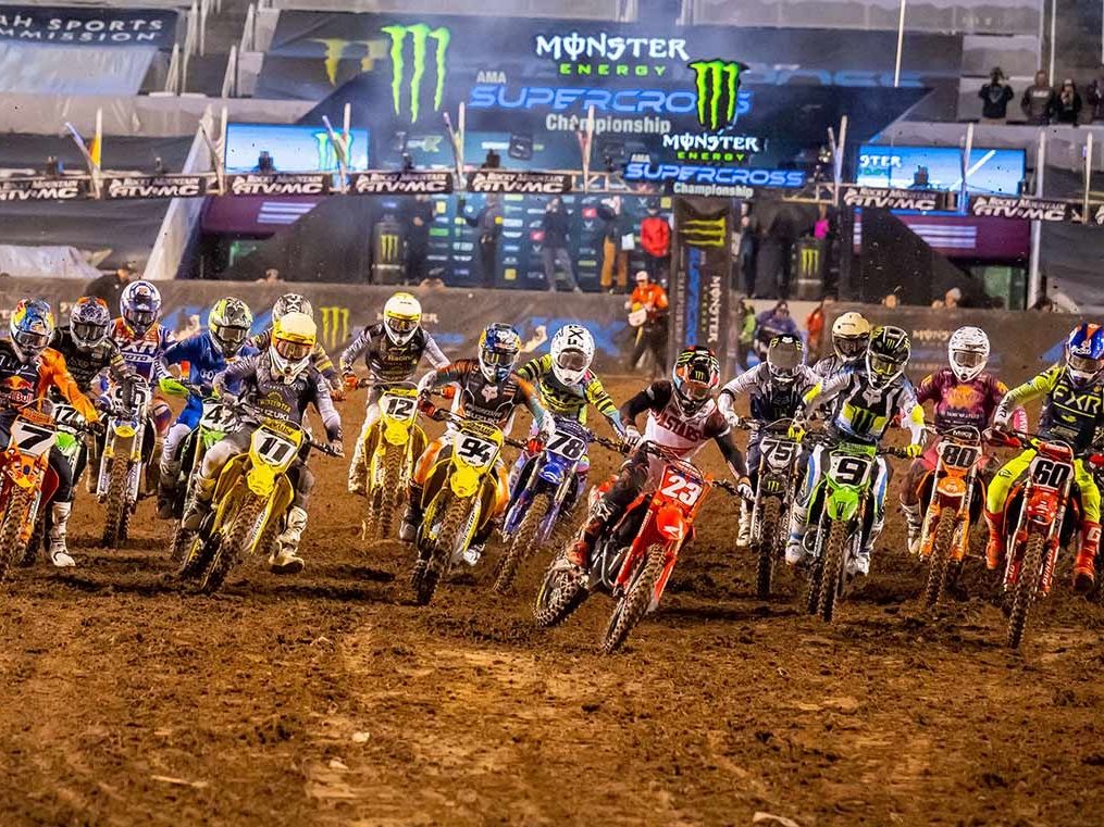 Supercross Starting Gate Wallpaper