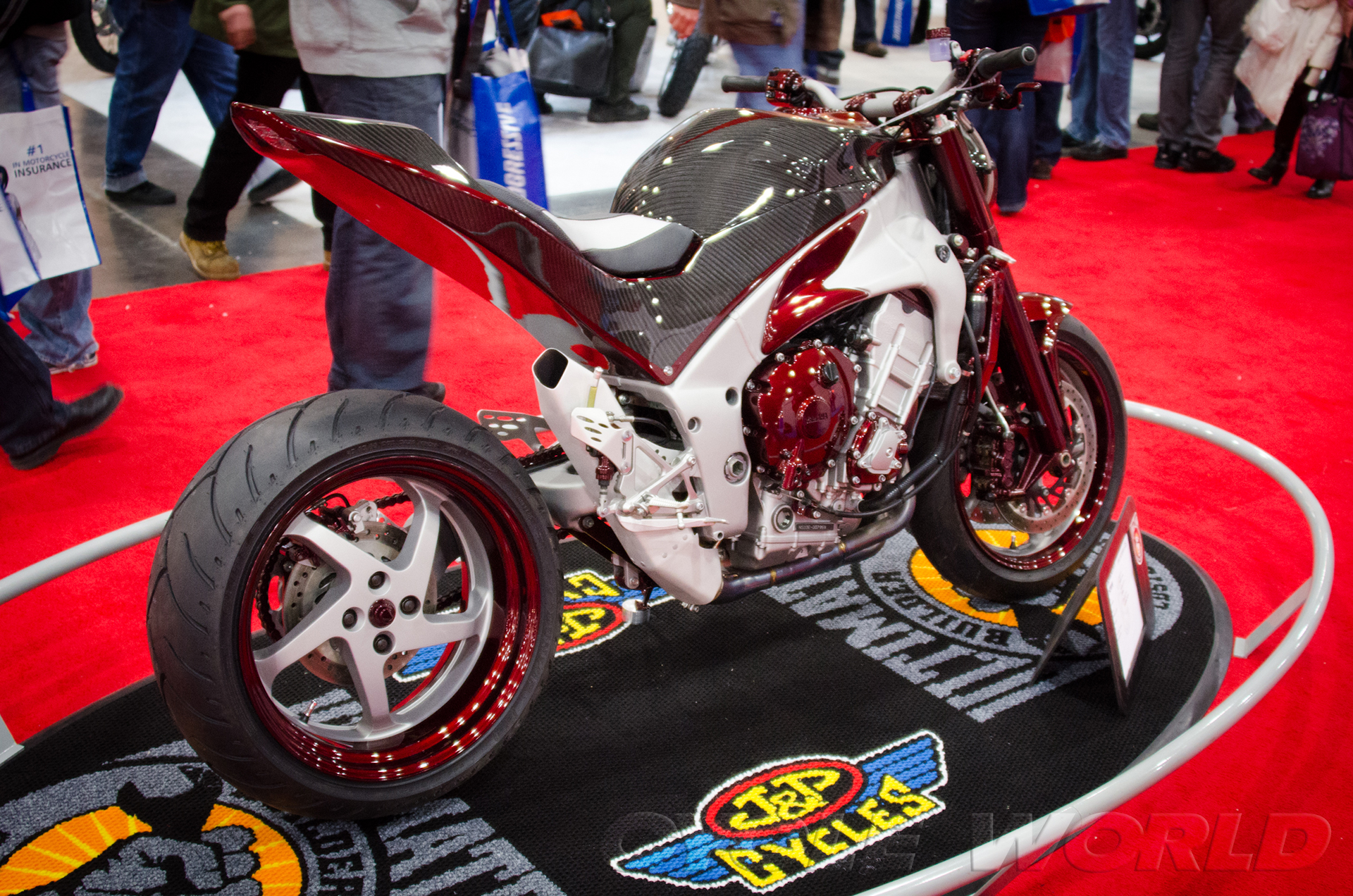 Yamaha R1 Stunt Bike