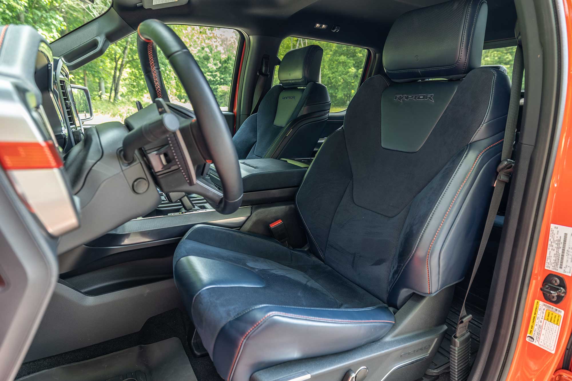 2022 Ford Raptor Camo Interior