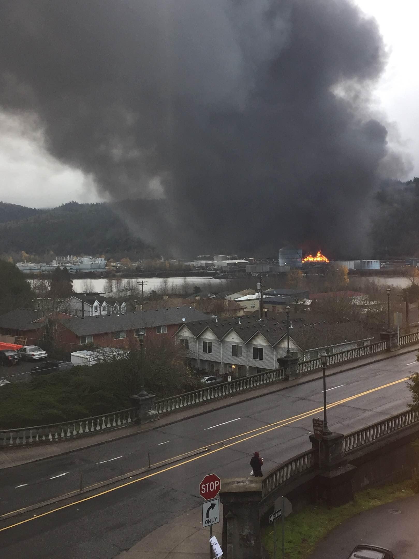 St. Johns Bridge Reopens After Fatal Truck-Railcar Collision - OPB
