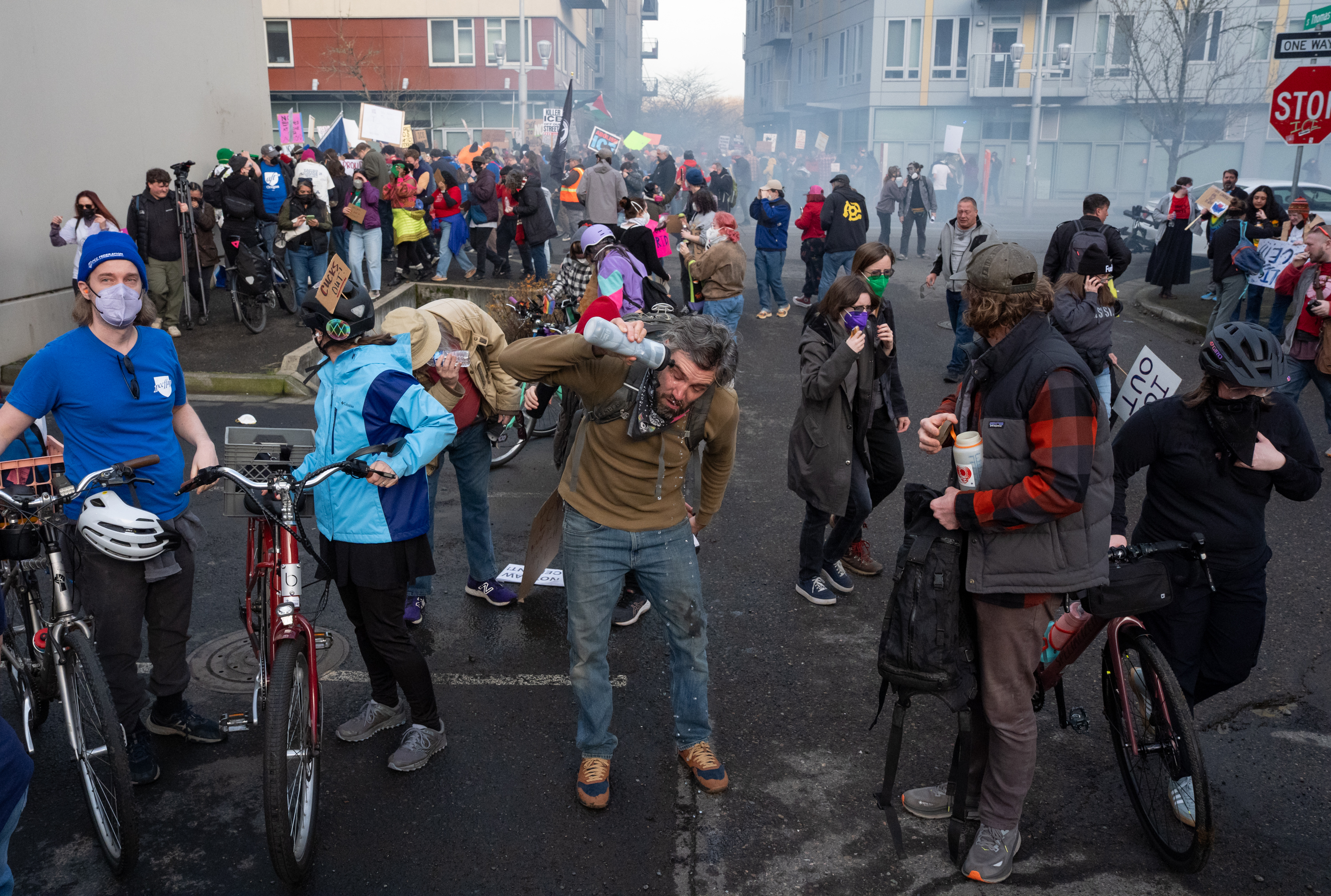 Body camera footage shows federal response to Portland ICE protests - OPB