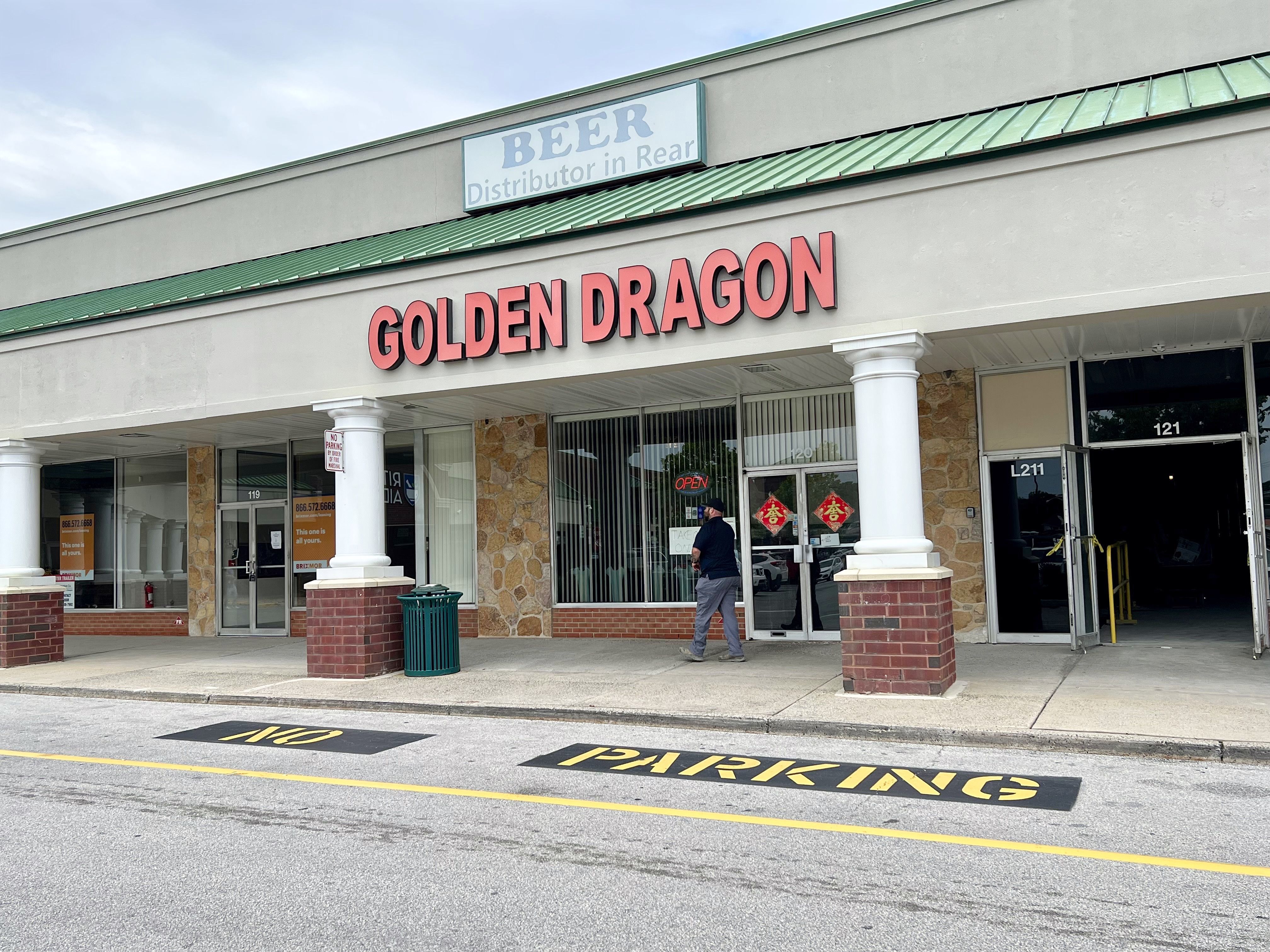 Restaurant Chinois Golden Dragon Former 999 Pho Location Recently