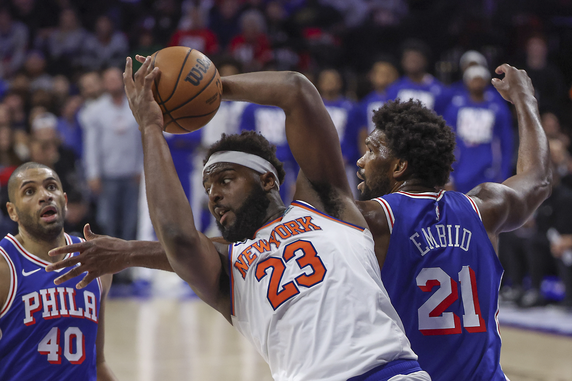 Joel Embiid powers through Bell’s palsy for 50 as Sixers smack Knicks ...