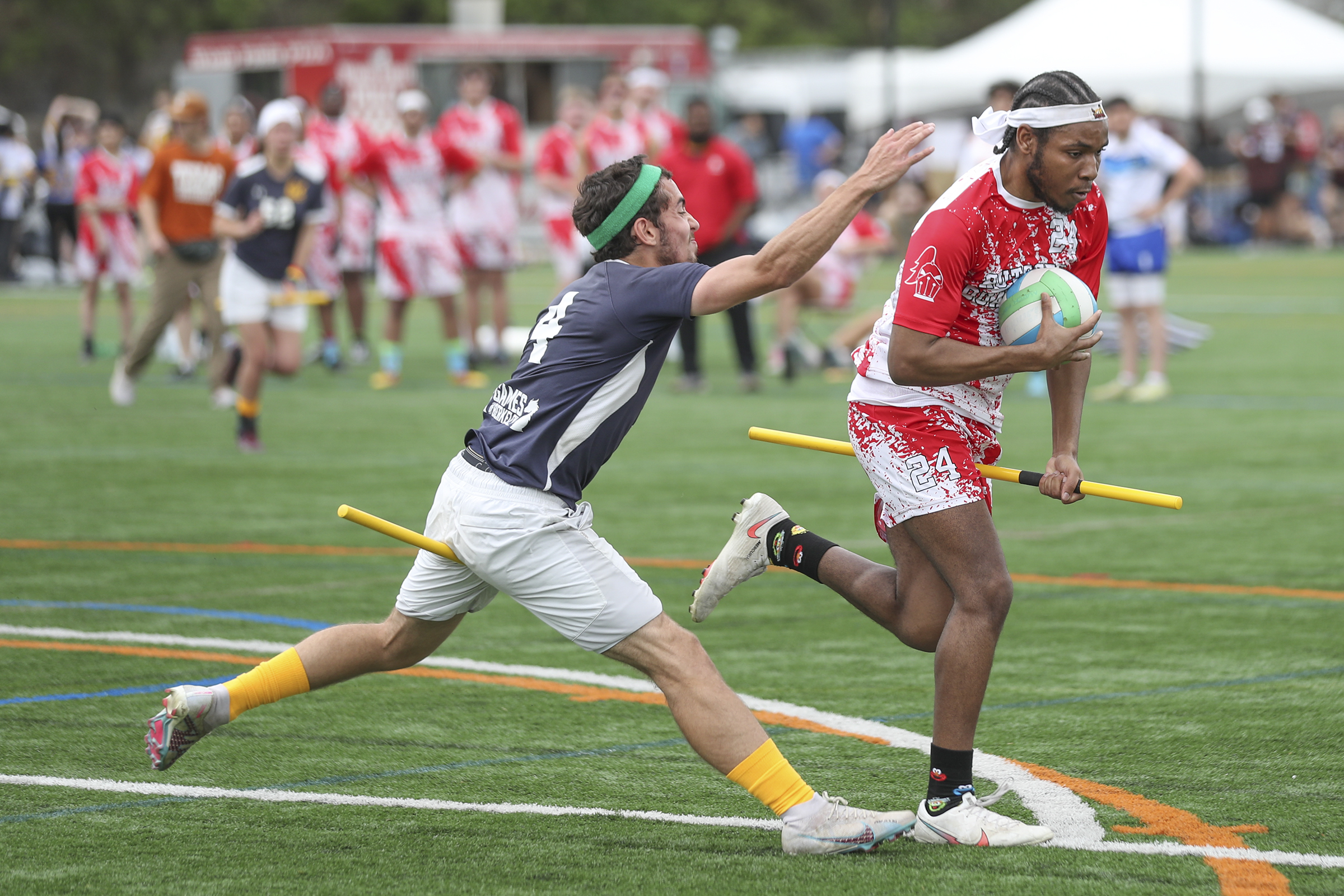 Quadball, the sport formerly known as quidditch, comes to Conshy for ...