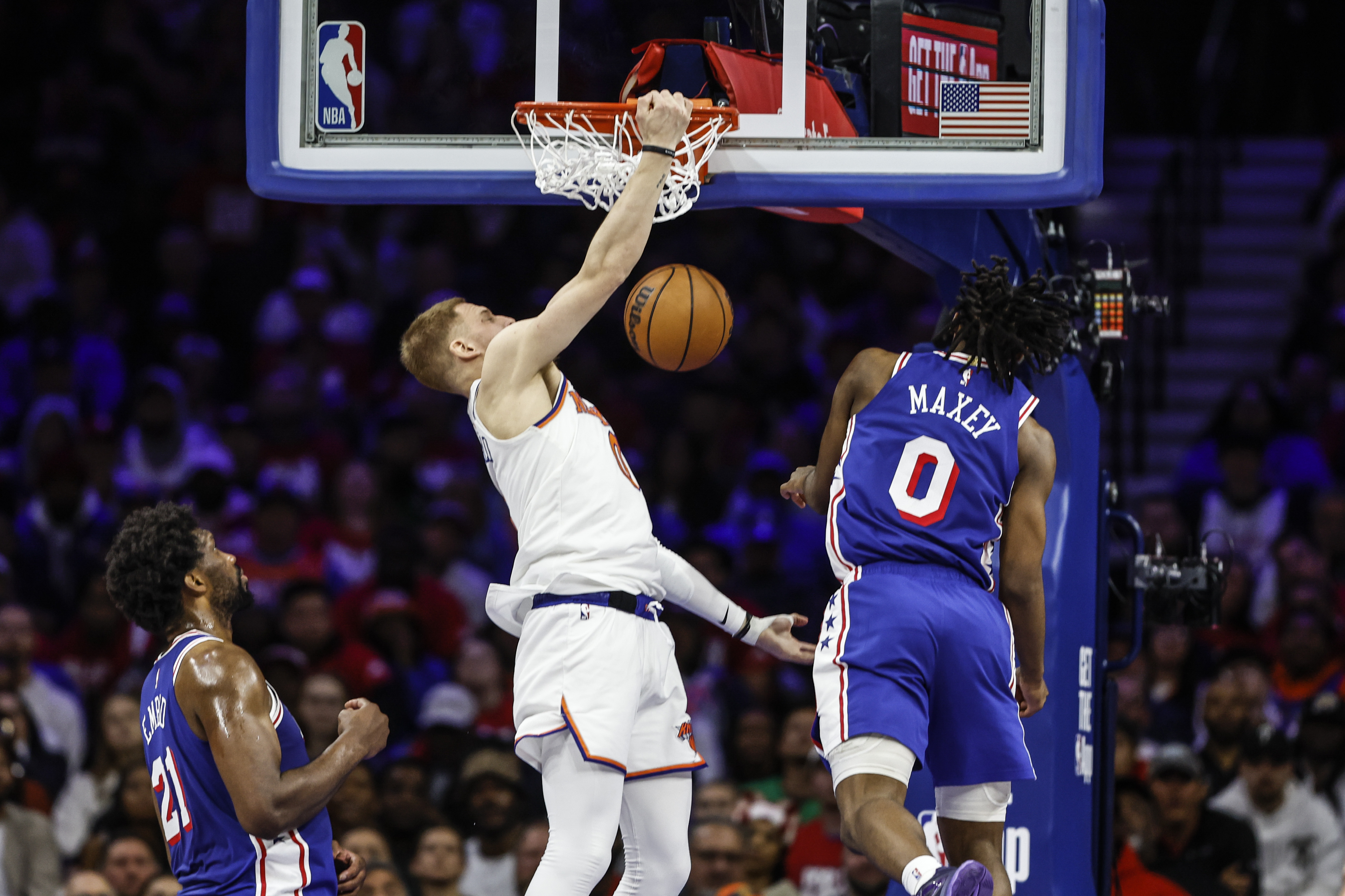 Joel Embiid powers through Bell’s palsy for 50 as Sixers smack Knicks ...