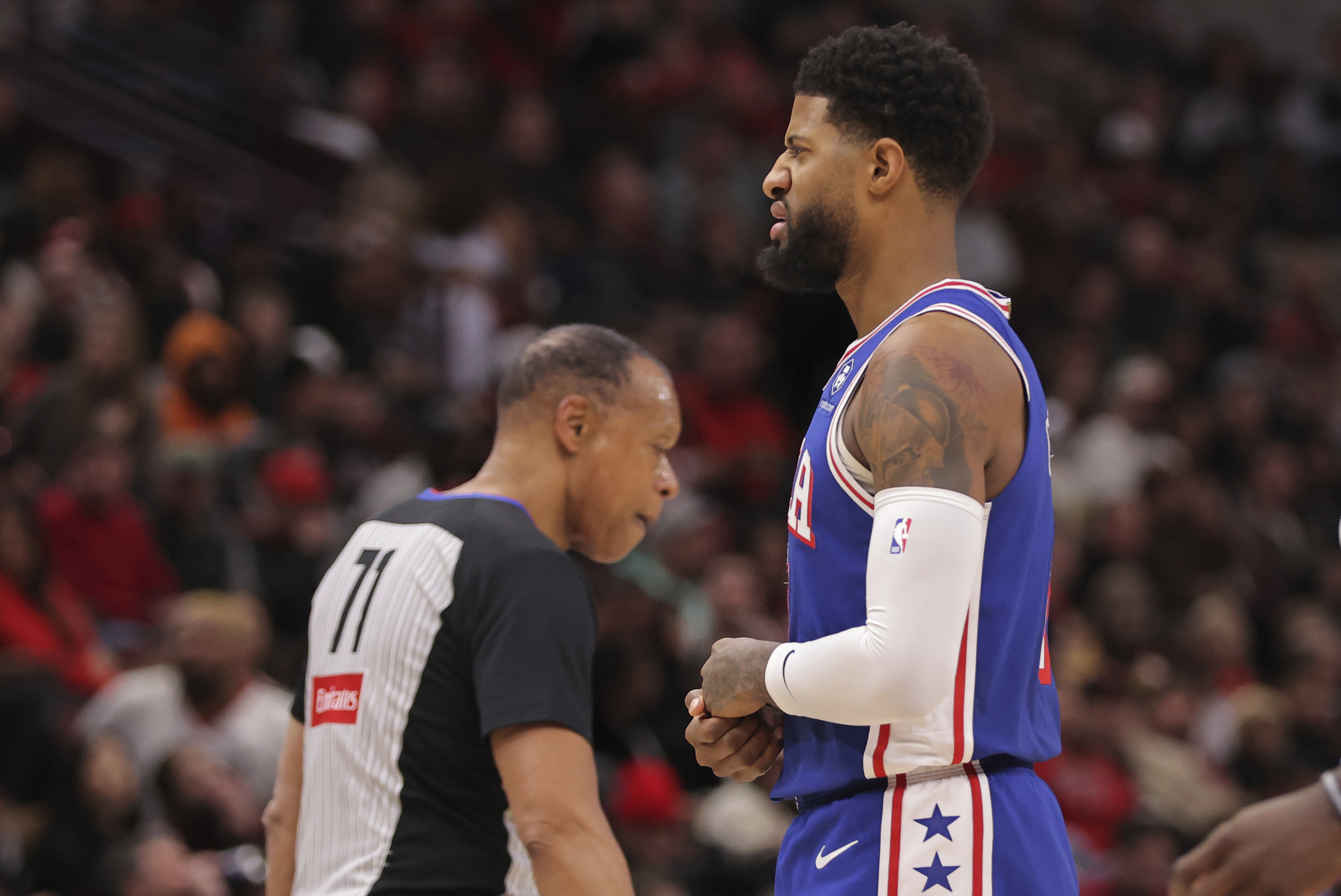 Paul George Injury Bone