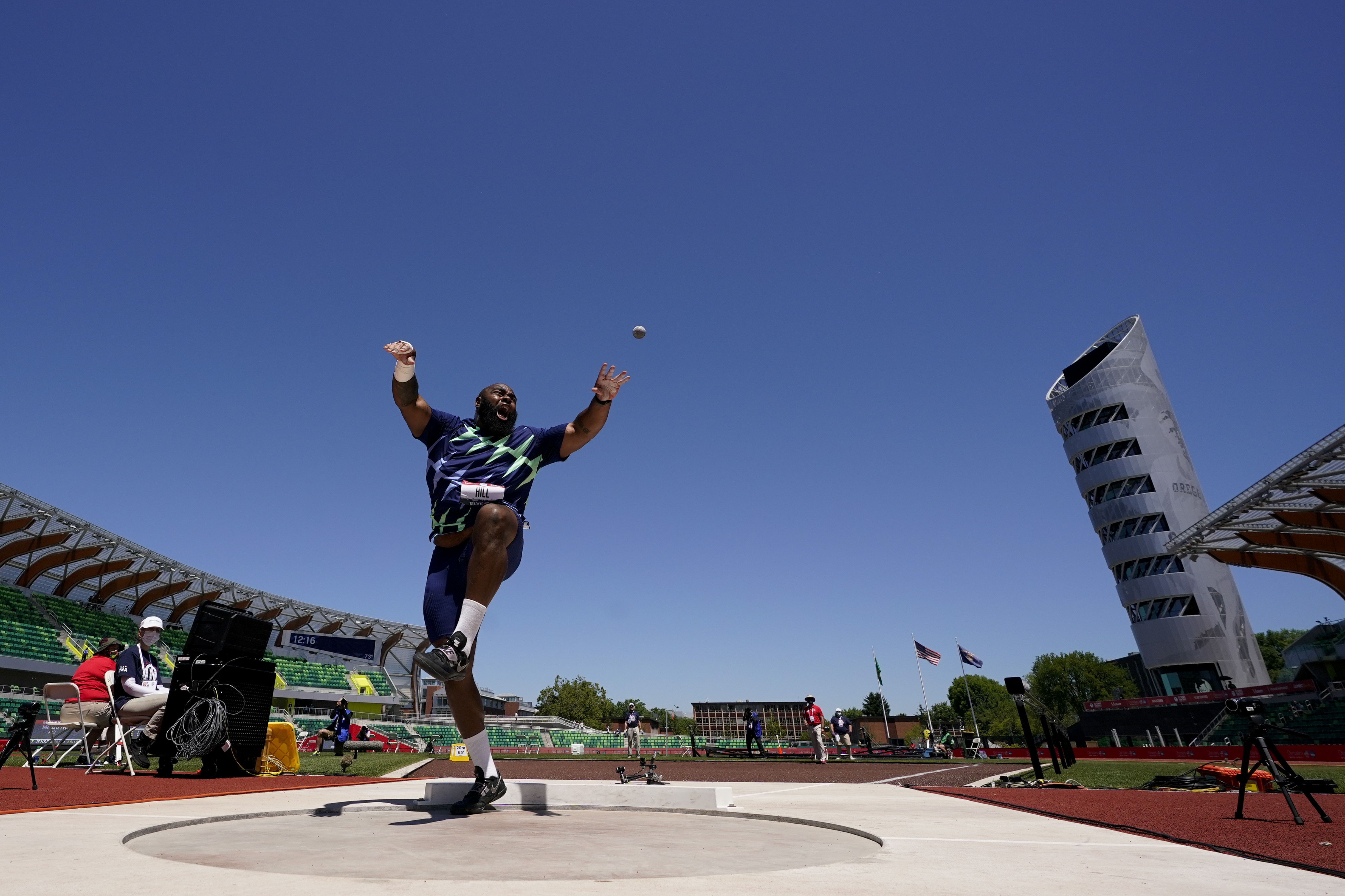 Olympic Shot Put Field