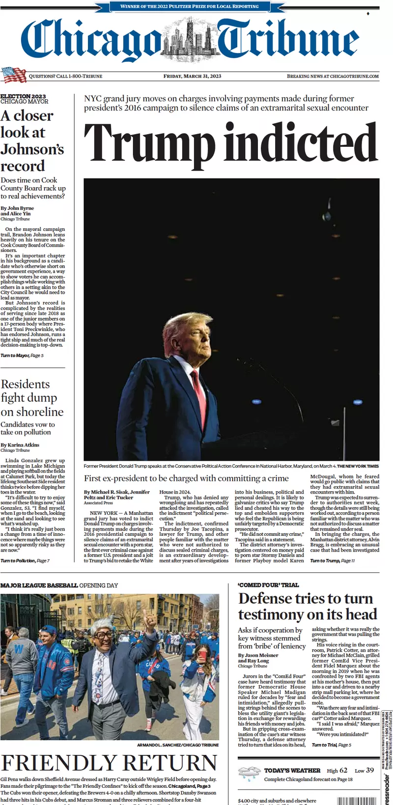 Newspaper Front Page Images