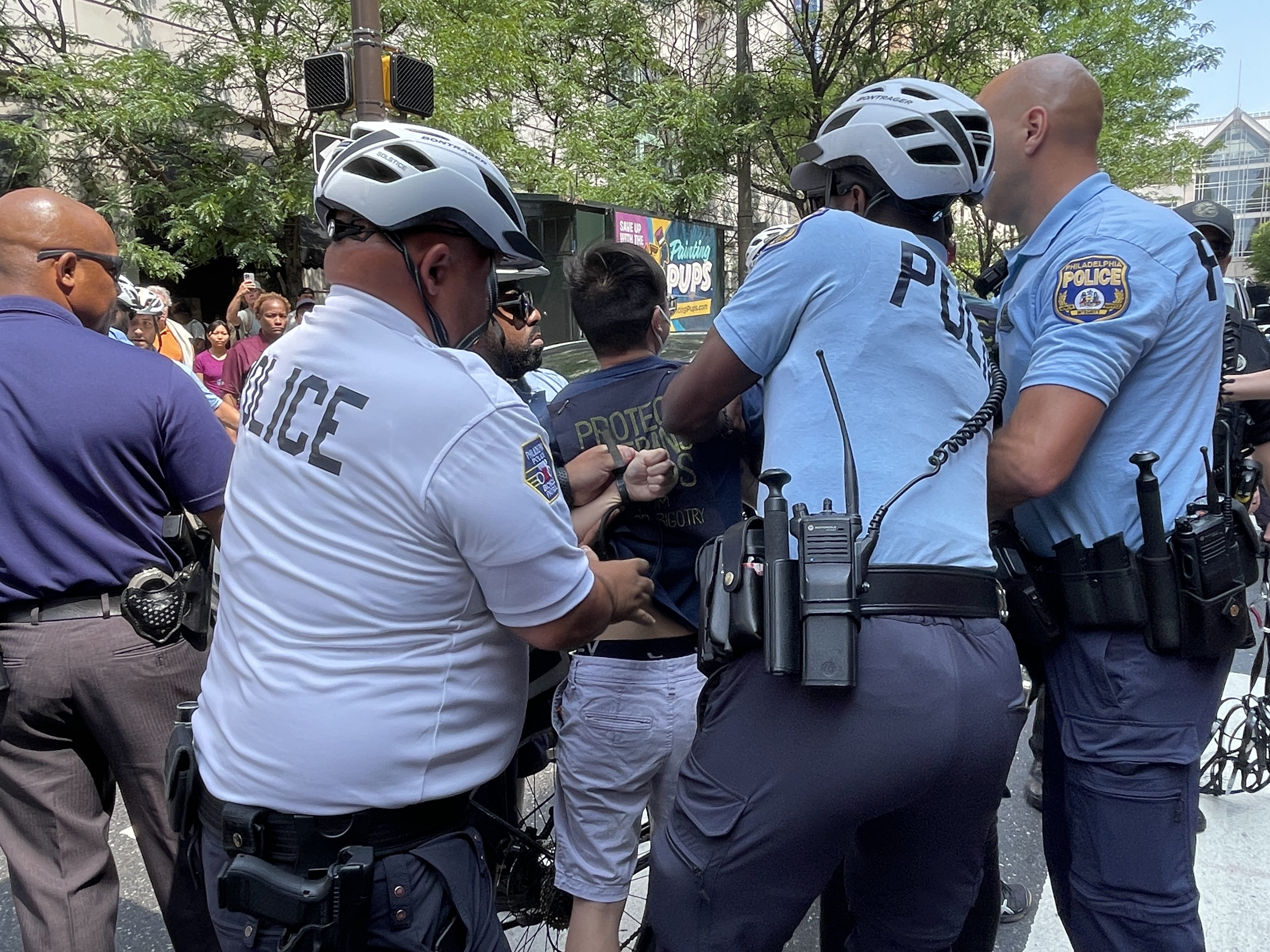 Police Arresting Someone