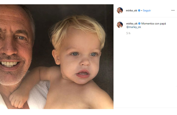Mirko y Marley se toman un respiro con una tierna foto: "Momentos con ...