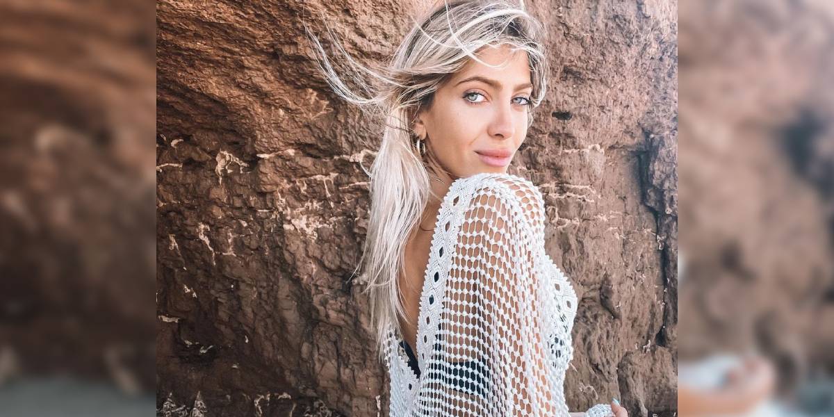 En body cavado y brillos, Cande Ruggeri le bailó al espejo y le puso su ...