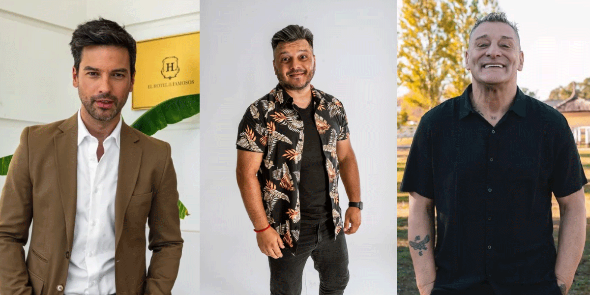 El Chanchi Estévez y el Turco García se cruzaron en el Hotel de los Famosos y el Chino Leunis ...