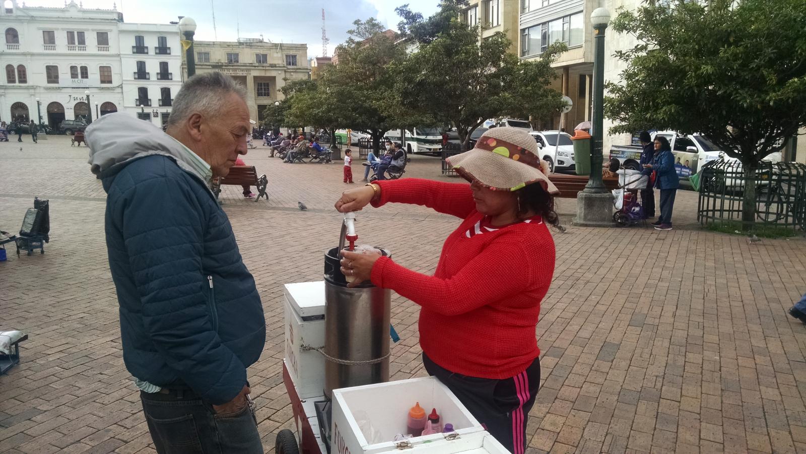 Una vendedora de forcha que intenta borrar las cicatrices del maltrato ...