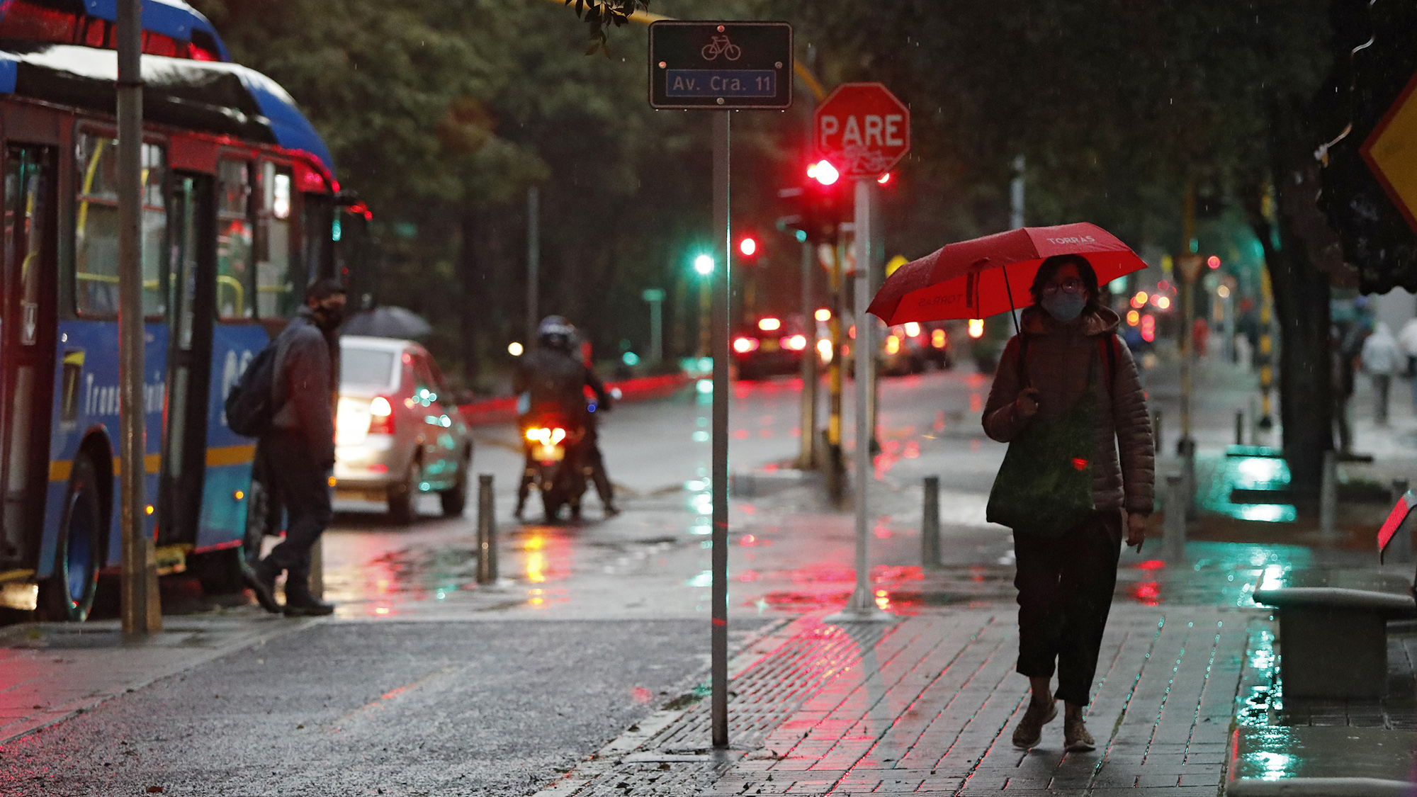 Lluvias en Bogotá: el impresionante mapa que muestra cómo la capital ...
