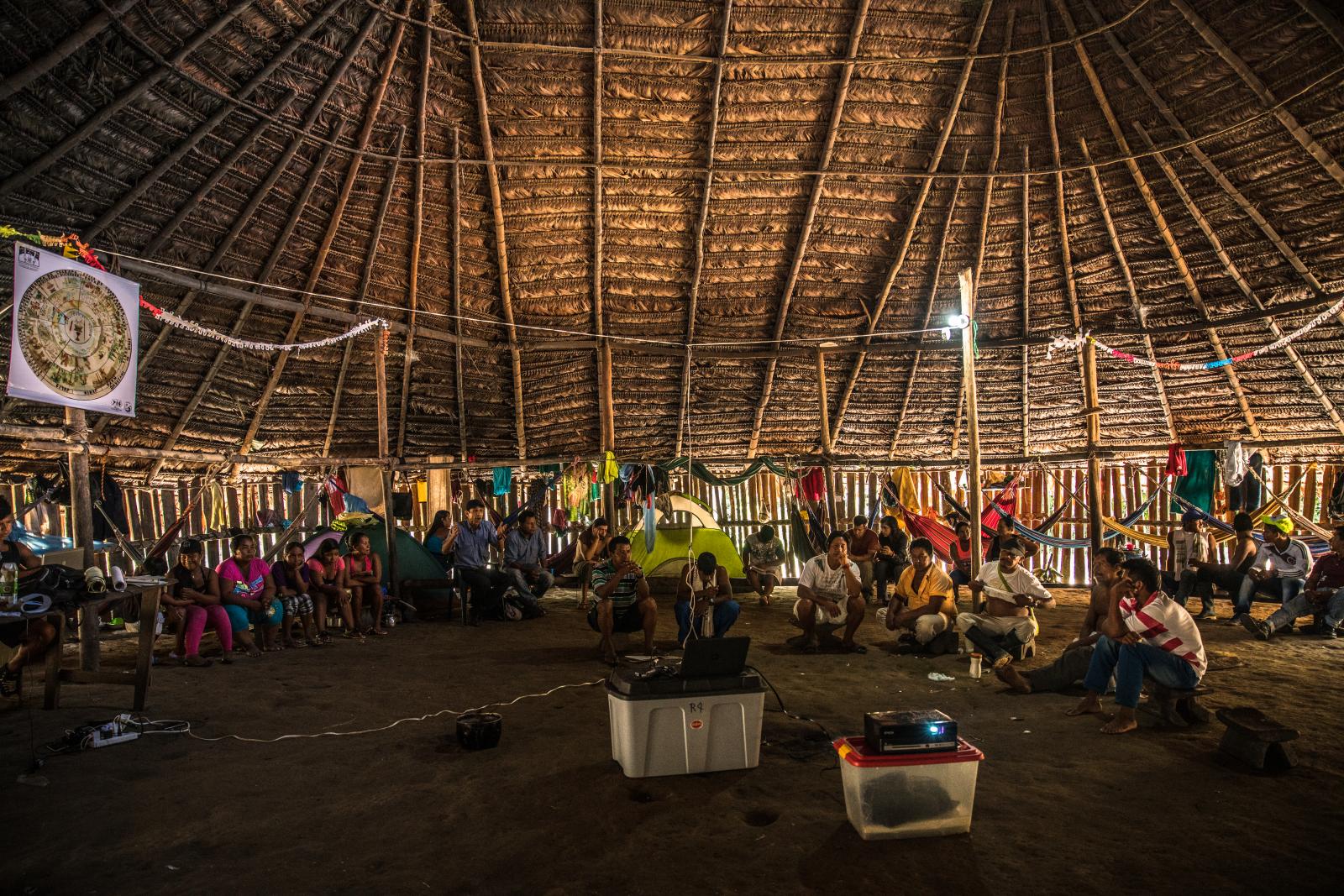 Maloca de conocimiento del bosque, el sueño del último chamán matapí ...
