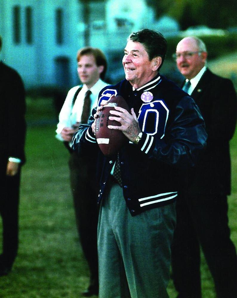 Ronald Reagan Football Career