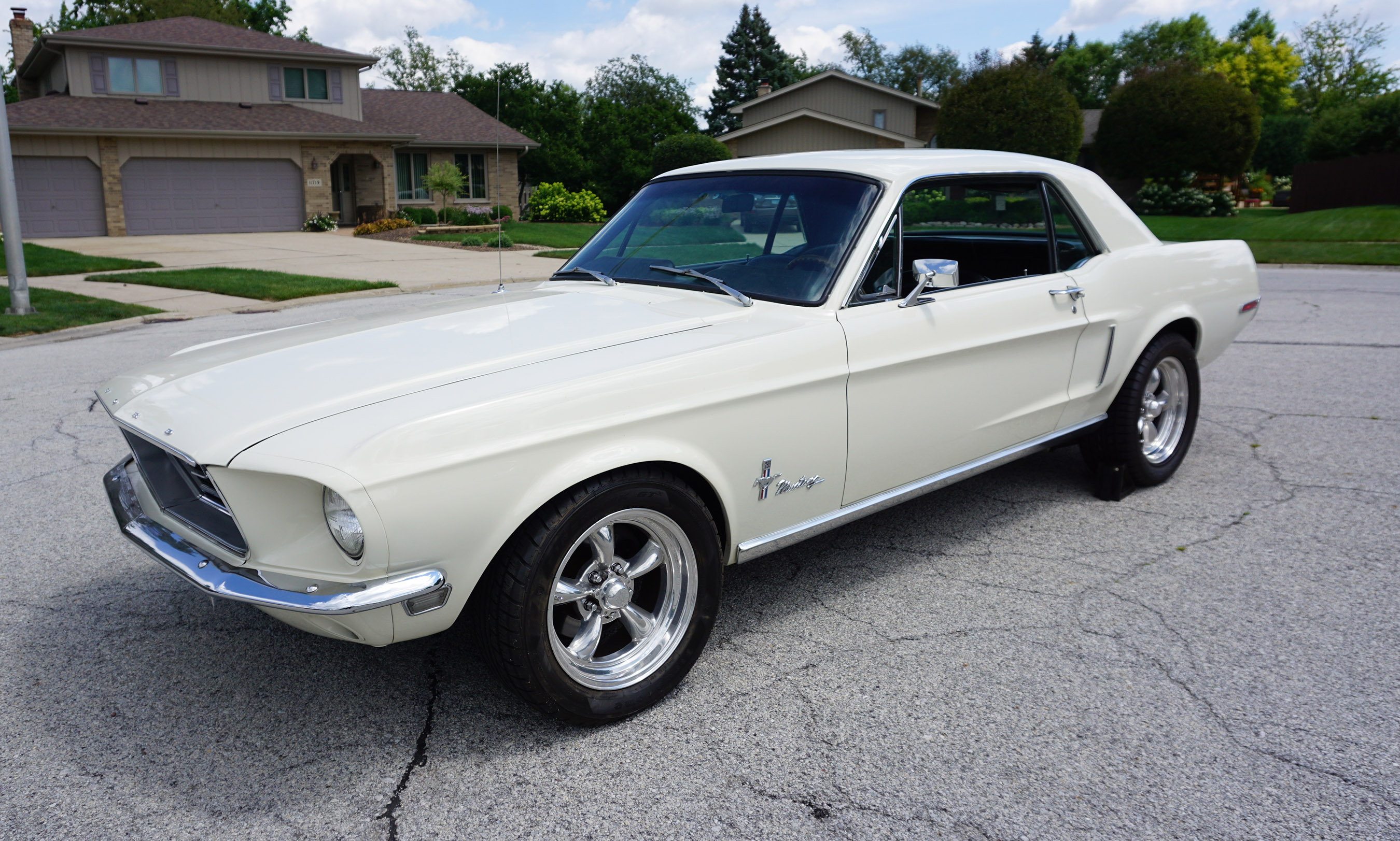 1968 Ford Mustang Coupe White