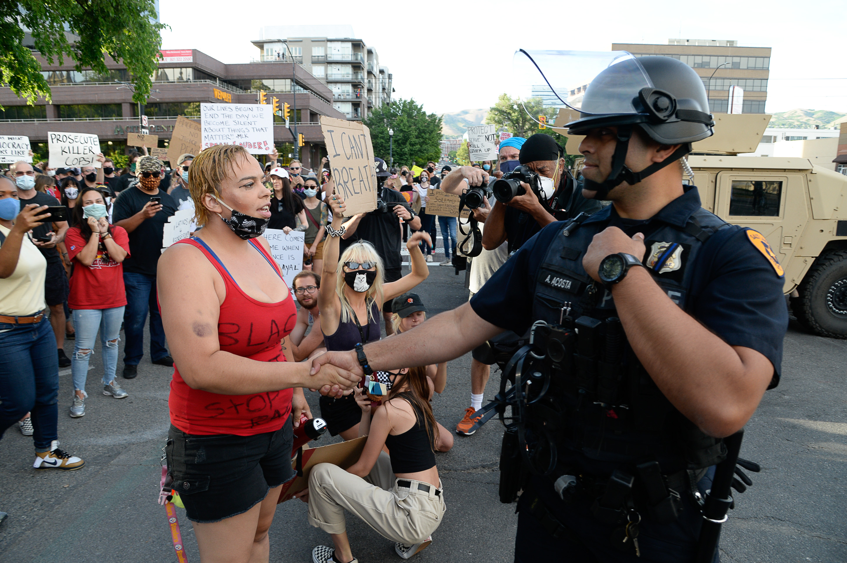 Protesters march again through Salt Lake City, as mayor and police ...