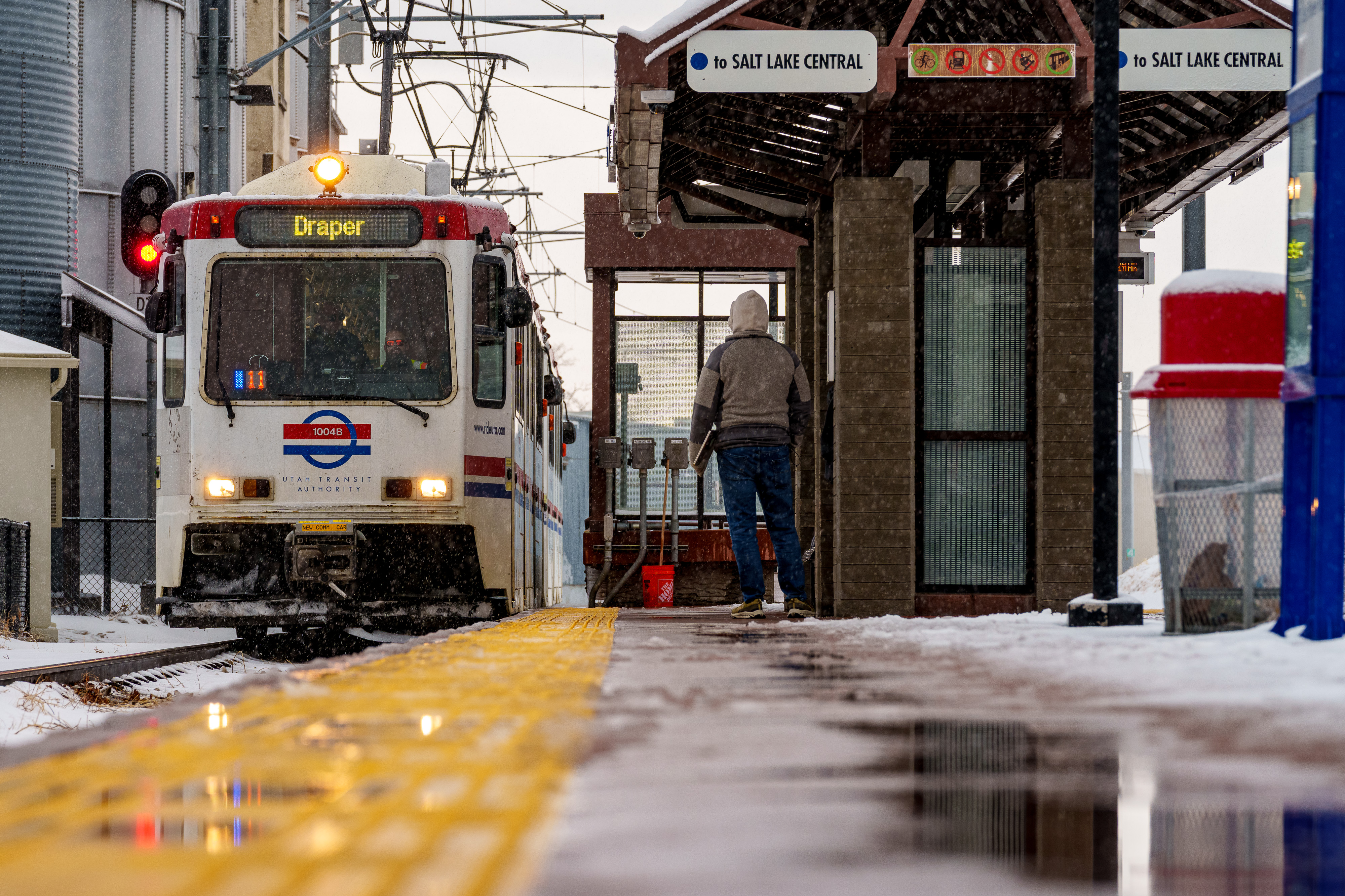 Salt Lake City Trax Train Utah Transit Authority UTA On X: