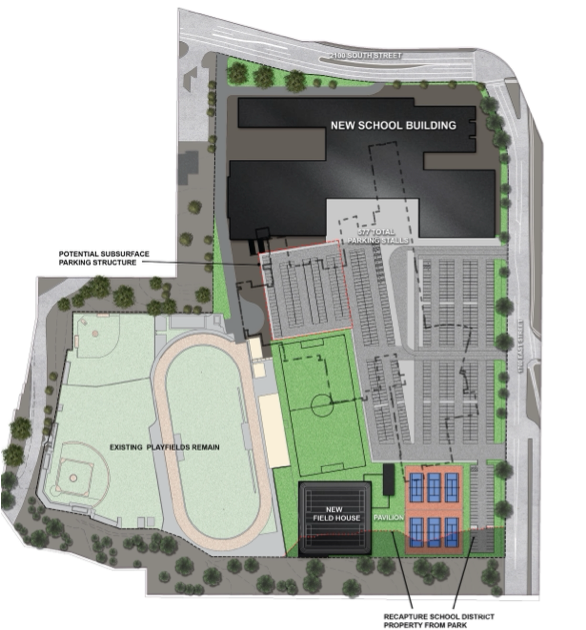 High School Building Plan